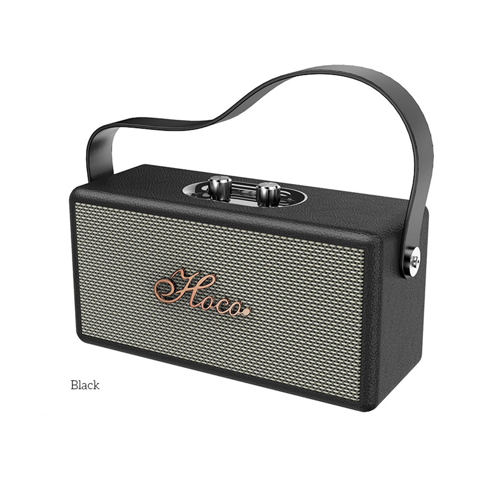 HOCO DS61 Retro Leather Bluetooth Speaker – Sound Shark